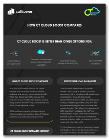 CT Boost Brochure - CallTower
