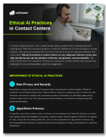 Ethical AI Practices in Contact Centers - CallTower