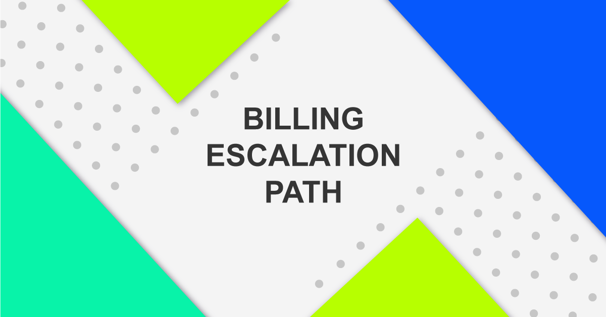 Billing Escalation Path - CallTower