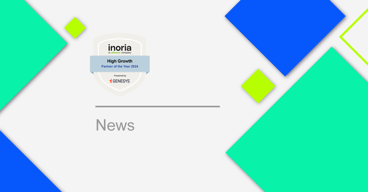 Inoria Recognized as Genesys High Growth Partner at Inspire 2025 - CallTower