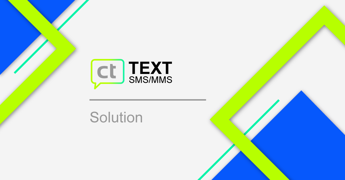 CT Text for Webex | SMS Texing - CallTower